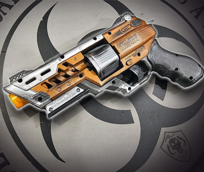 Steampunk Dart Zone Outlaw | NerfGunAttachments | The Nerfer's eMall